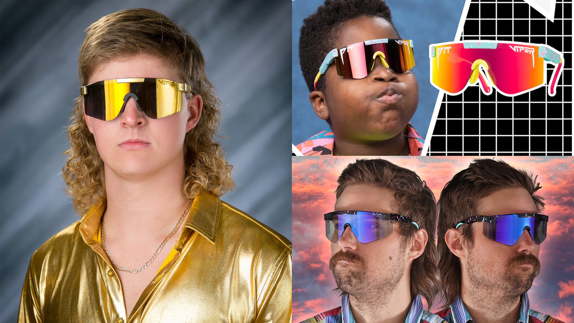 男性用と女性用のpit viper japan